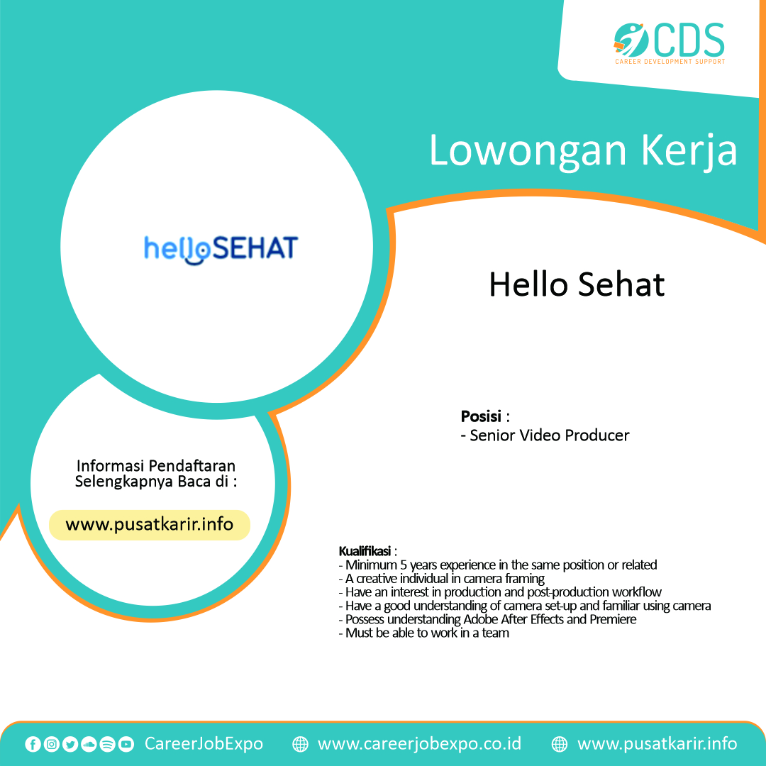 Hello Sehat Career Development Support CDS Pelatihan Karir Terbaik